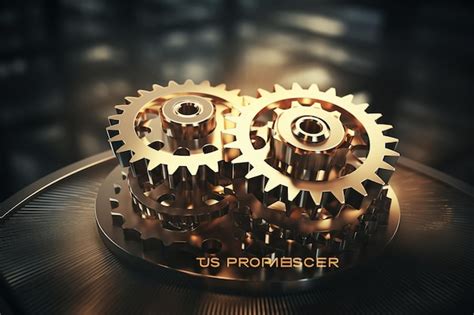 Premium Photo An Abstract Image Of Gears Working Together To Generative Ai