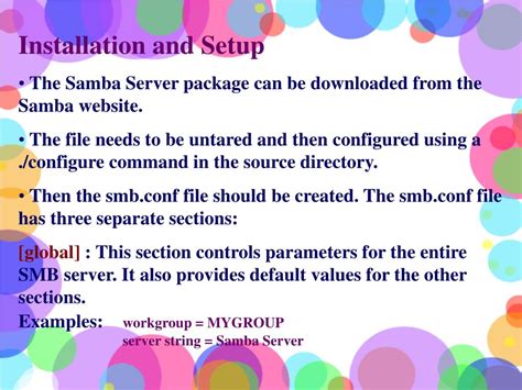 PPT Samba Server On Linux PowerPoint Presentation Free Download ID
