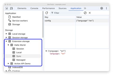 View And Edit Extension Storage Chrome DevTools Chrome For Developers