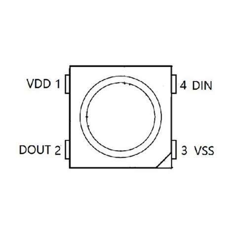 Ws2812b V5 Worldsemi Rgb Led Evelta