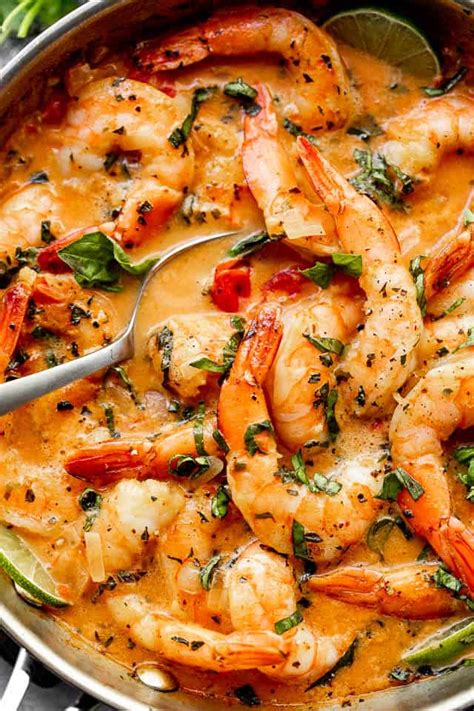 Creamy Coconut Shrimp An Easy Thai Inspired Dinner Idea Artofit