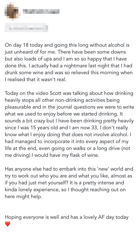 Join The Alcohol Experiment FREE