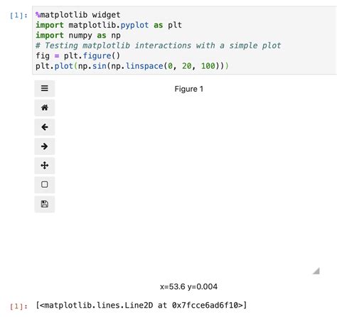 Blank Interactive Plot Issue Matplotlib Ipympl GitHub