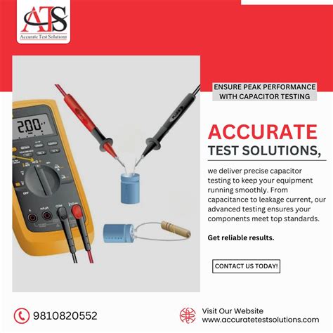 Ensure Peak Performance With Our Reliable Capacitor Testing Services