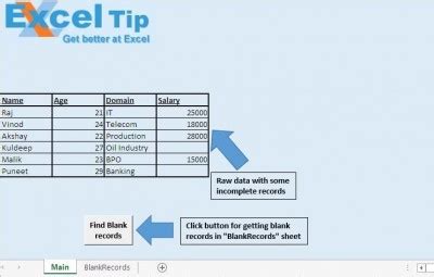 Copy Incomplete Data To A New Sheet Using VBA In Microsoft Excel
