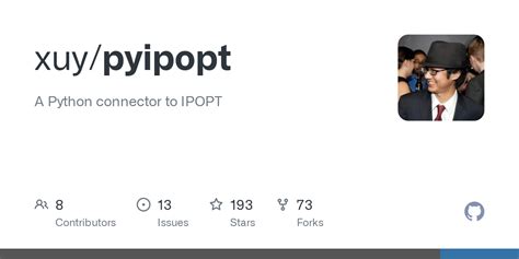 Github Xuypyipopt A Python Connector To Ipopt