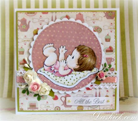 Картичка за погача на момиче Ръчно декорирани дървени кутии албуми за снимки и аксесоари за