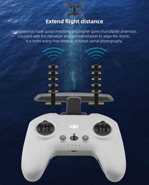 Антенна Yagi 5,8 ГГц, усилитель сигнала для DJI FPV/Avata, пульт диста ...