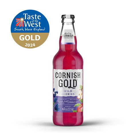 Cornish Gold Wild Berries Cider X 12 Healeys Cyder