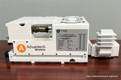 Advantech 100w Extended C Band Sspbm Buc 110 220v Ac Satcom Solutions