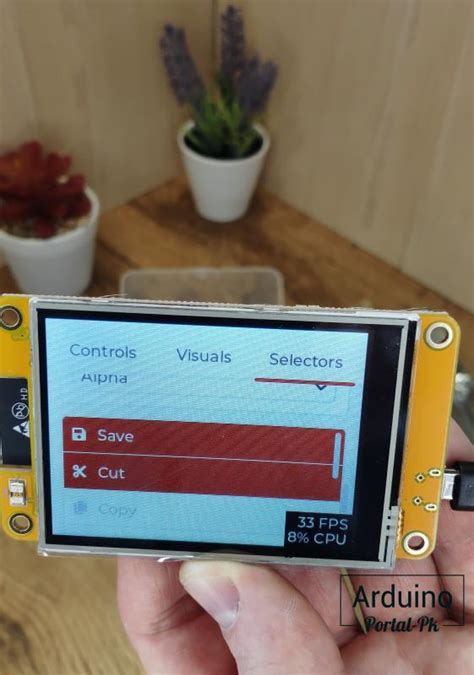 Hmi дисплей на Esp32 2 8 дюйма компактный инструмент для создания Iot