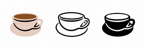 커피 컵 컵 및 머그잔 그래픽 디자인 마시는 음료 음료 커피 숍 및 커피 하우스 벡터 디자인 및 일러스트 레이 션 Robusta Coffee Crop에 대한 스톡 벡터