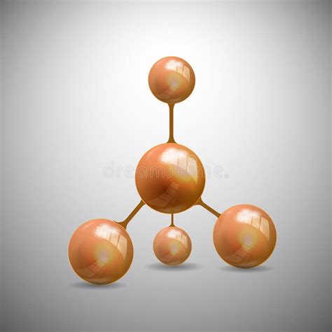 Vector Molecule Structure Stock Illustration Illustration Of Graphic