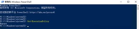 windows系统以管理员权限运行powershell脚本方法 windows技术 powershell