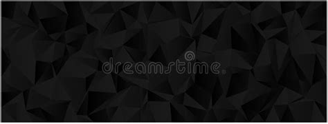 Abstract Geometric Pattern With Dark Polygonal Shapes For Modern Design And Backgrounds Stock