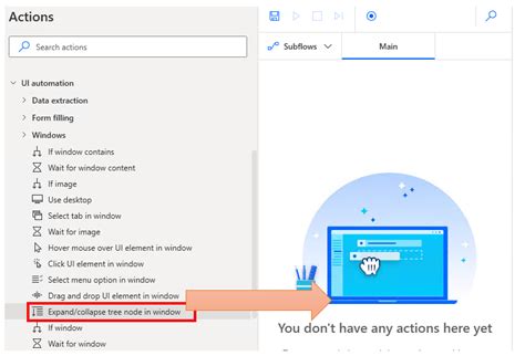 Expandcollapse Tree Node In Window Actionpower Automate Desktop