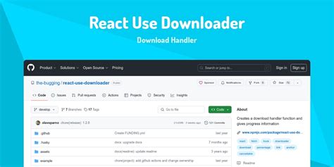 react use downloader download handler made with react js