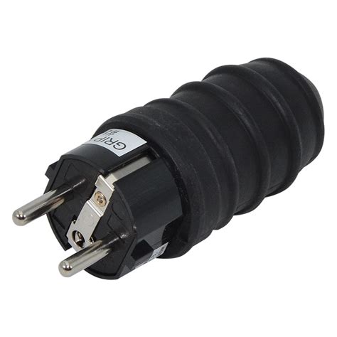 Shuko Plug Gummed 16 A Ip44 Megatek
