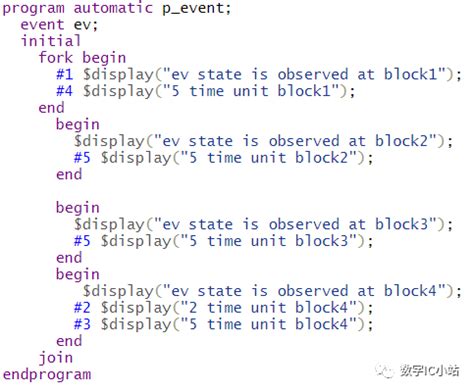 SystemVerilog中从event看fork join执行顺序 腾讯云开发者社区 腾讯云