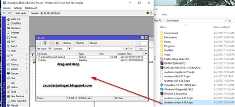 Mikrotik Upgrade Dan Downgrade RouterOS Sysadmin Blog