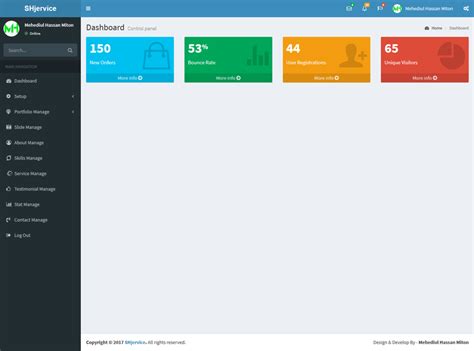 personal website laravel 5 freelancer