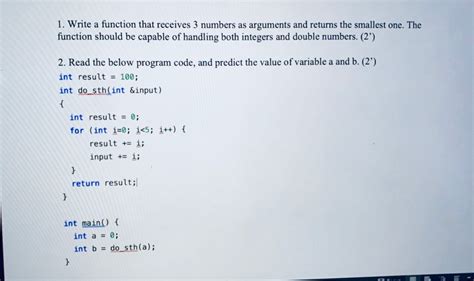 Solved C Code For Question User Has To Input Both Chegg