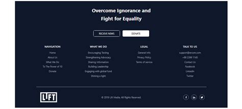 Improve Footer Dark 10 · Issue 1358 · Clueless Communityseamless Ui