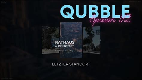 Qbcore Qubble´s Spawn V2 Script Open Source Fivem Releases Cfx