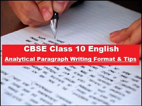 Cbse Class 10 English Analytical Paragraph Writing Format And Tips 2025 Cbse Class 10 English Analytical Paragraph Writing Format And Tips 2025