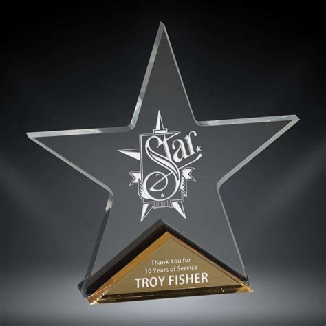 Spectra Star Acrylic Award American Trophies And Awards