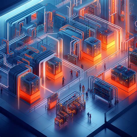 Randomthoughtsquantumcomputingmanufacturingfacilityinblue