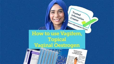 How To Use Vaem Topical Vaginal Oestrogen Youtube