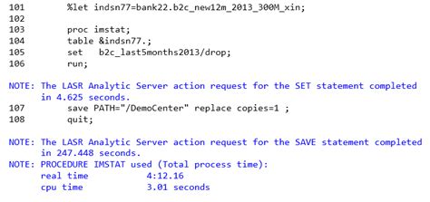 Analytics In Writing Sas High Performance Analytics And In Memory Statistics For Hadoop Two