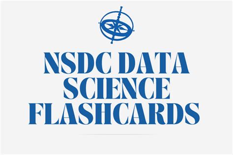 Nsdc Data Science Flashcards Bentley Careeredge