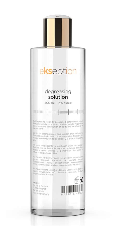 Ekseption Degreasing Solution 400ml Biggirlbeauty Is The Only Official Website