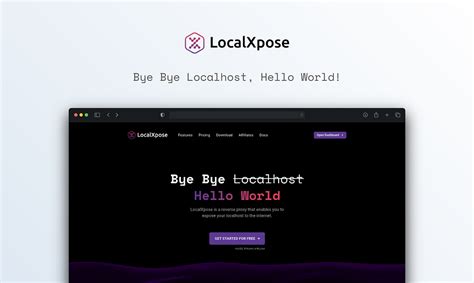 welcome to localxpose how to use localxpose to share your localhost website by prithviraj