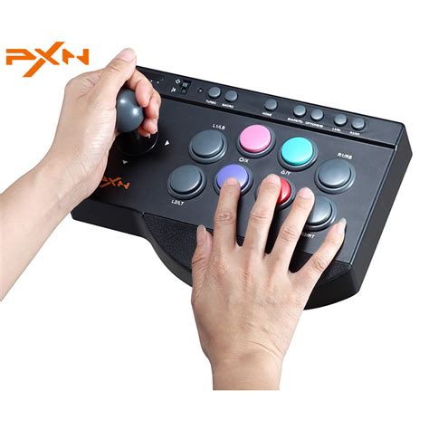 Jual Pxn 0082 Usb Wired Game Joystick Arcade Console Rocker Fighting Controller Gaming Joystick