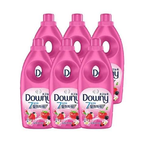 다우니 핑크 1l 베리베리와 바닐라크림향 6개 홈플러스 택배배송