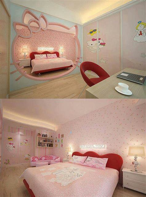 Hello Kitty Bedroom Designs For Girls