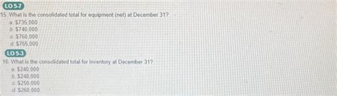 solved use the following data for problems 11 16 on january