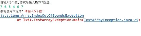 java数组异常处理 csdn博客