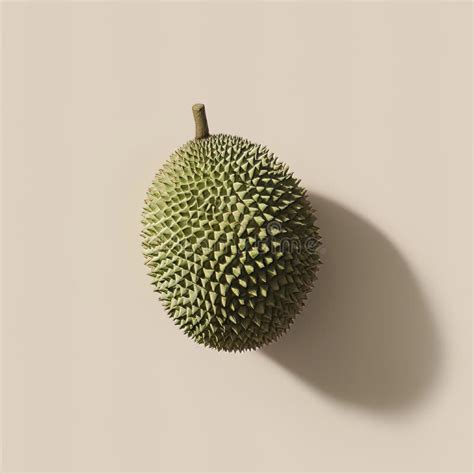 This Close Up Shows An Exotic Vegetable Such As A Spiky Durian Or