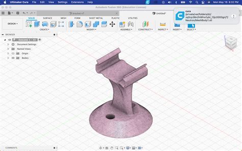 week 7 fusion 360 shape optimization generative design 3 steps