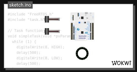 FreeRTOS STM Test Copy Wokwi ESP STM Arduino Simulator