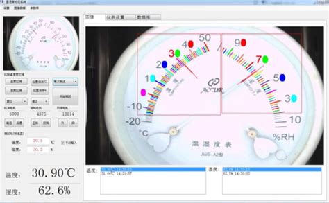 Pointer Thermo Hygrometers Image Recognition Interface Display