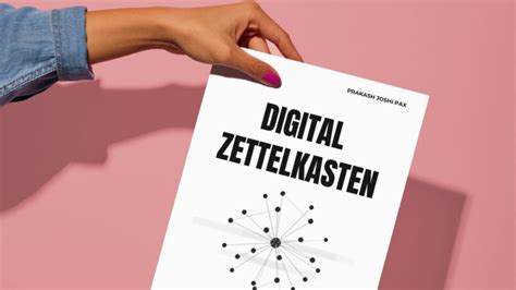 Digital Zettelkasten A Practical Guidebook On How To Take Smart Notes With Obsidian