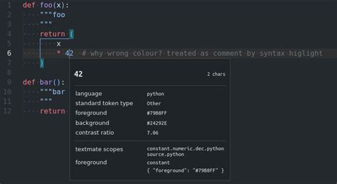Wrong Code Colour Issue Microsoft Vscode GitHub