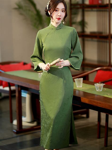 Vintage Cheongsam Dress Loose Qipao Weqipao