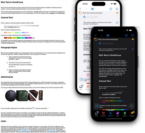 rich text notes coming to all platforms in omnifocus 4 omnifocus