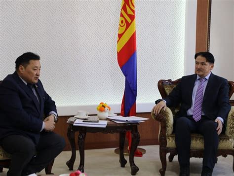 МҮЭХ ны төлөөллийг хүлээн авч уулзав